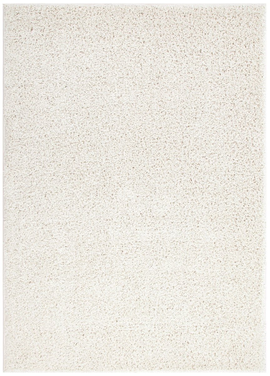 Plush Bone Shaggy Rug | Ruggy