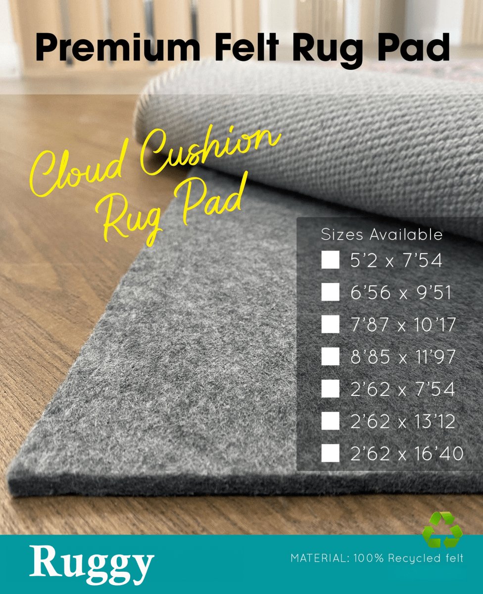 Rug Pad - Premium 100% Recycled Felt | Ruggy