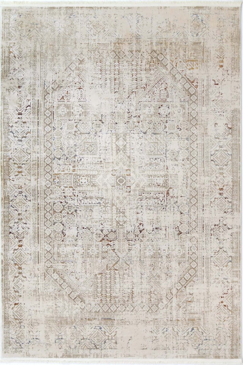 Celestial Zalij Beige & Multi Rug | Ruggy