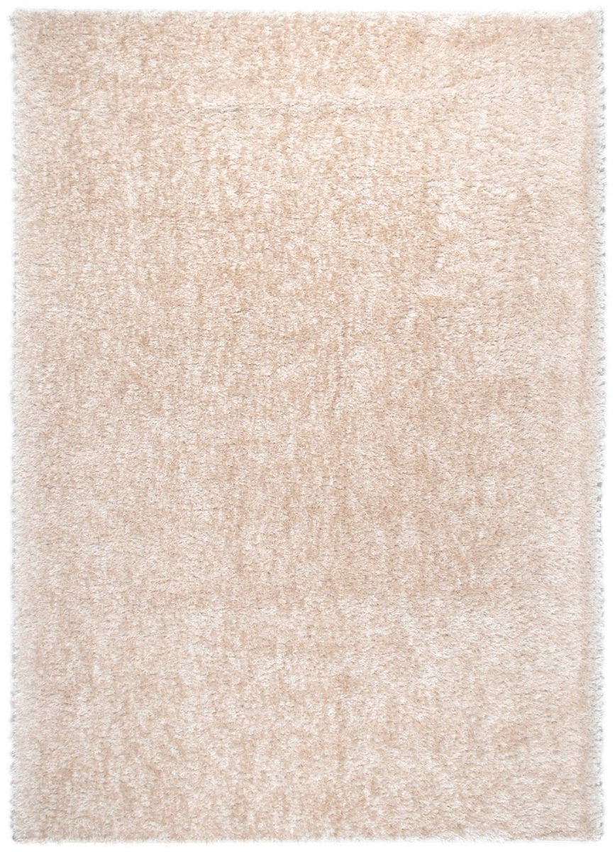 Puff Dark Beige Shaggy Rug - Ruggy