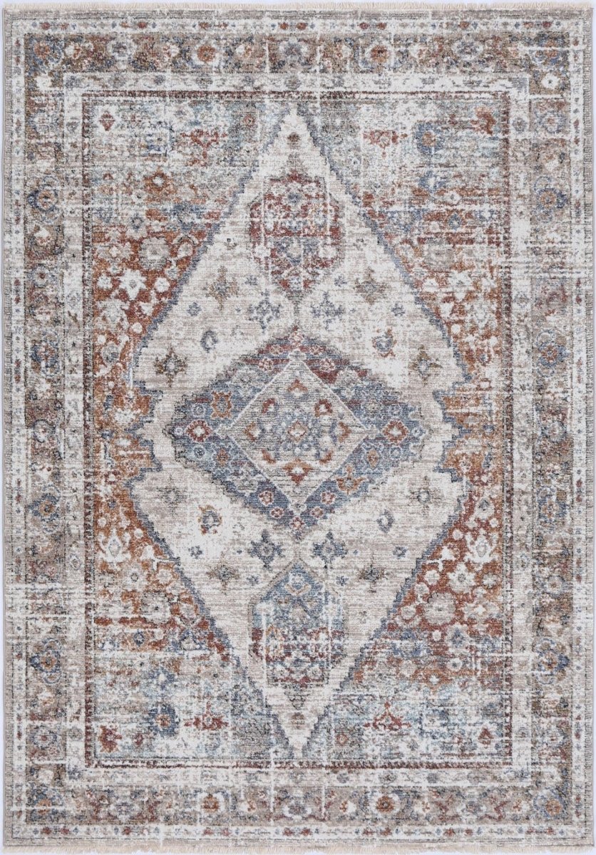 Radiant multi traditional rug | Ruggy